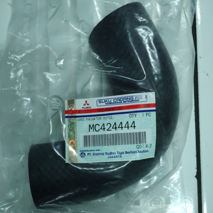 Jual Selang Radiator Bawah Mc424444 Fuso Fm517/Fn527 Asli Ktb Kode 184 ...