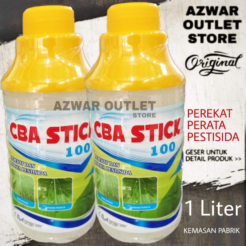 Jual CBA STICK 100 isi 1 Liter | Perekat dan perata pestisida | Shopee ...