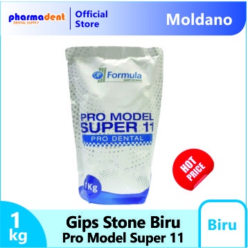 Jual Pharmadent - Dental Gips Stone Biru Pro Dental Saint Gobain Model ...