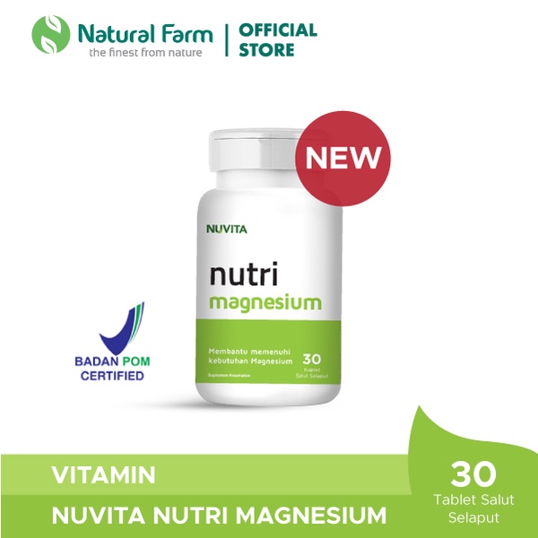 Jual Nuvita Nutri Magnesium - 30 Kaplet | Shopee Indonesia