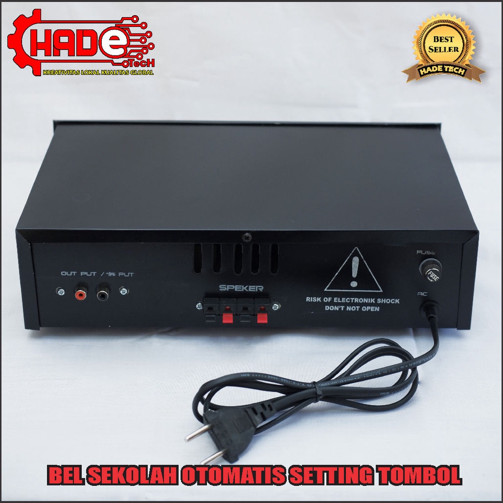 Jual Bel sekolah Otomatis 1set Lengkap | Shopee Indonesia