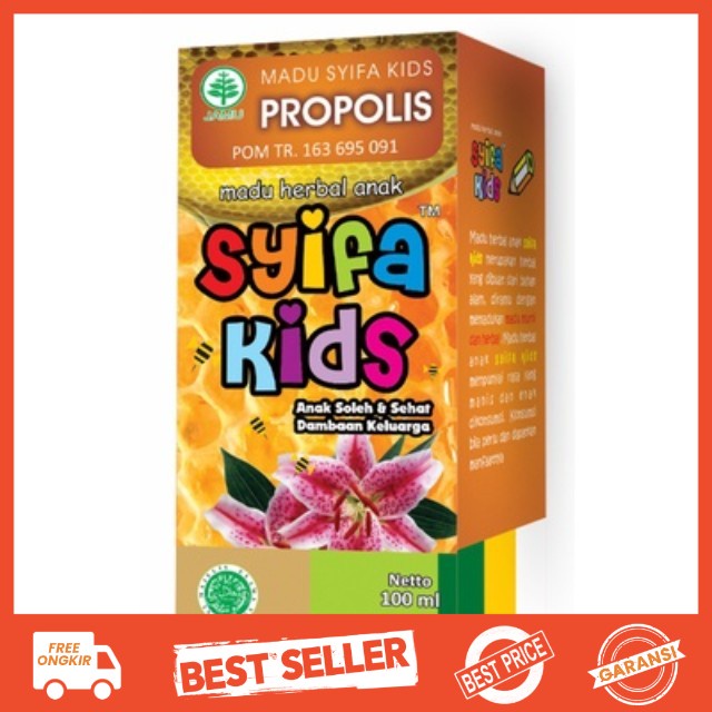 Jual BONUS SABUN HERBAL - GARANSI ORIGINAL - Madu Syifa Kids Propolis ...