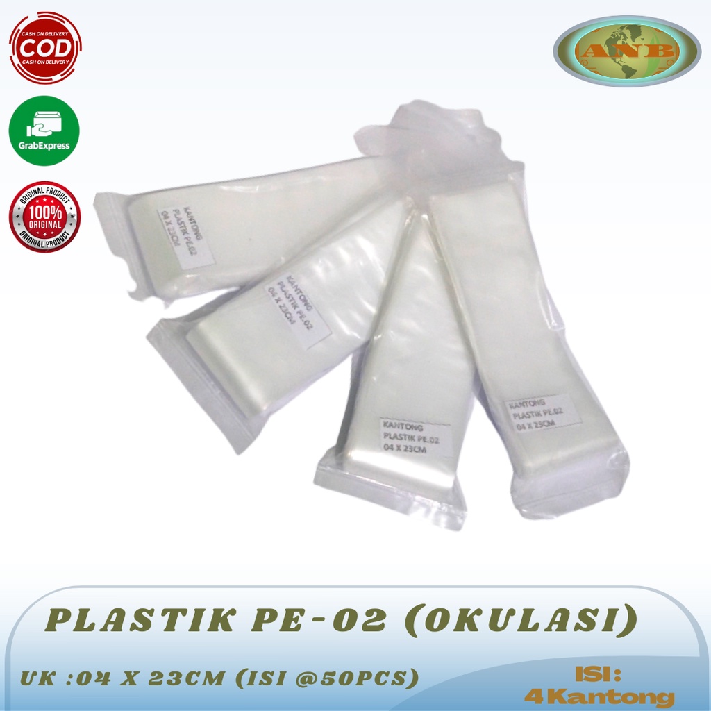 Jual Kantong Plastik PE02 isi 4 Bungkus untuk Es dan Sambung Pucuk ...