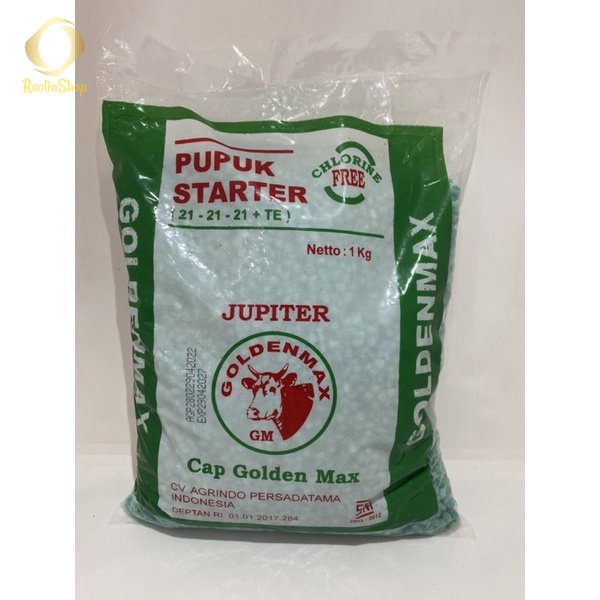 Jual Pupuk NPK Starter Golden Max 21-21-21+TE Kemasan 1kg | Shopee ...
