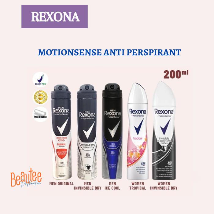 Jual REXONA MOTIONSENSE ANTIPERSPIRANT 200ML (REXONA DEODORANT SPRAY ...