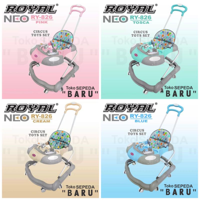 Jual TB - Baby Walker ROYAL RY-826S NEO | Shopee Indonesia