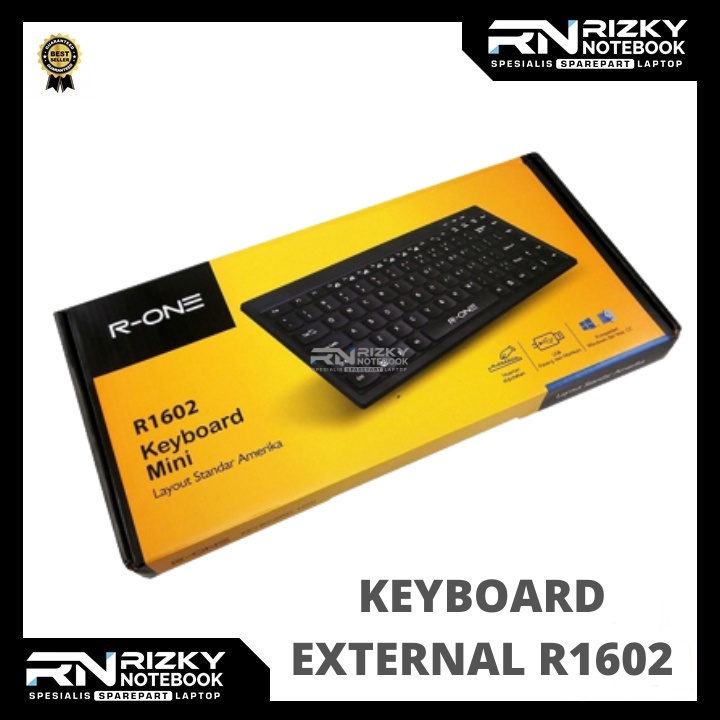 Jual PROMO!!! KEYBOARD EXTERNAL LAPTOP R-ONE R1602 USB | Shopee Indonesia