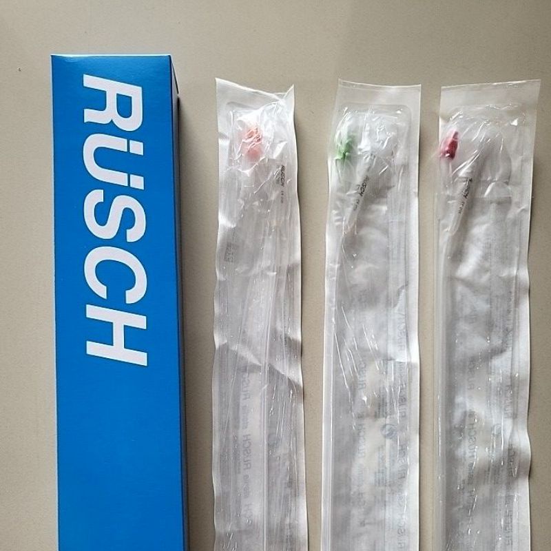 Jual Folley Catheter Silicone RUSCH - Selang Kencing Silikon - Foley ...