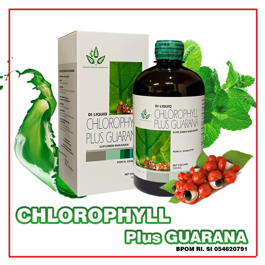 Jual Chlorophyll Plus Guarana ORIGINAL DIAMOND INTEREST | Shopee Indonesia