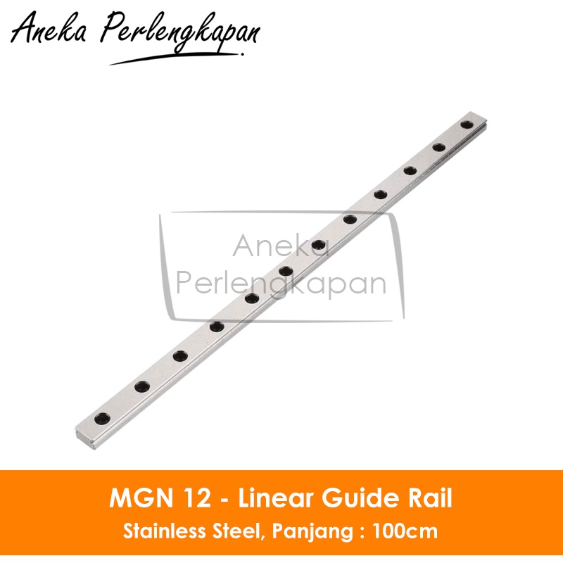 Jual MGN12 / MGN 12 Linear Guide / Rel Linear CNC / Stainless Steel ...