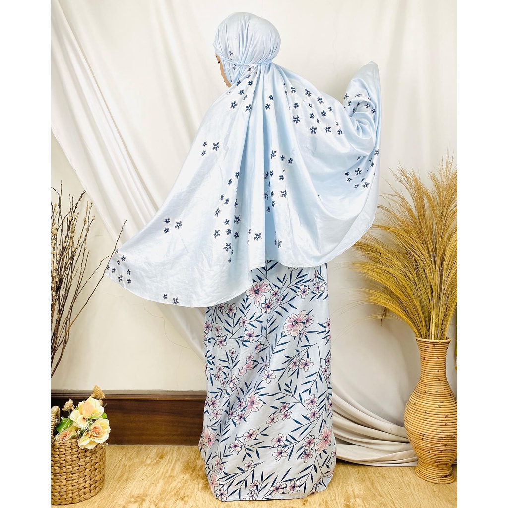 Jual Benang Raja Mukena Santung Alina | Shopee Indonesia