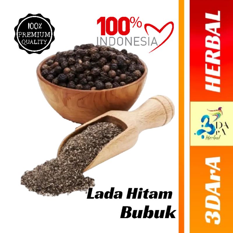 Jual Bubuk Lada Hitam 1kg - Merica Hitam - Black Pepper Powder Premium ...