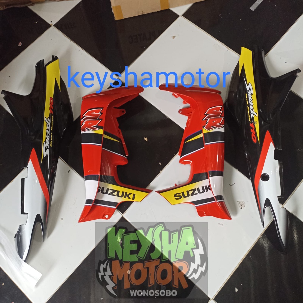 Jual FULL BODY SUZUKI SMASH LAMA OLD 110 BODY HALUS DAN KASAR WARNA ...