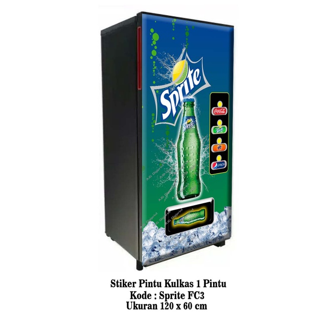 Jual Stiker kulkas 1 pintu sprite | Shopee Indonesia