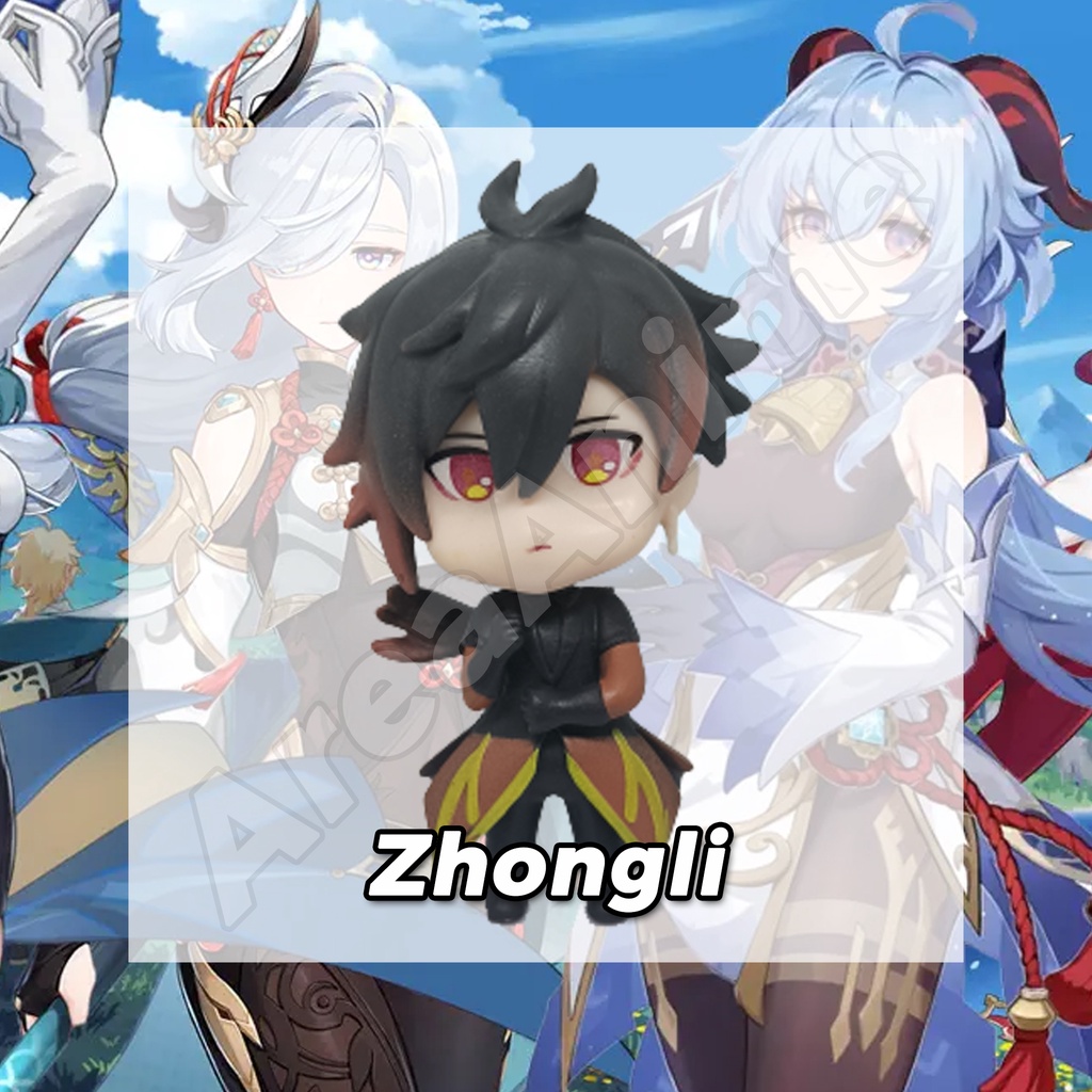 Jual Action Figure Genshin Impact "Childe, Keqing, Xiao, Ganyu, Qiqi ...