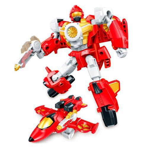 Jual Mainan Robot Bisa Berubah Jadi Pesawat Tempur Warna Merah / Mainan ...