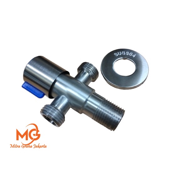 Jual MG CAMEL Stop Kran Cabang T Stainless Steel Kran TEE 1/2 inch Keran Kran T Shower | Shopee ...
