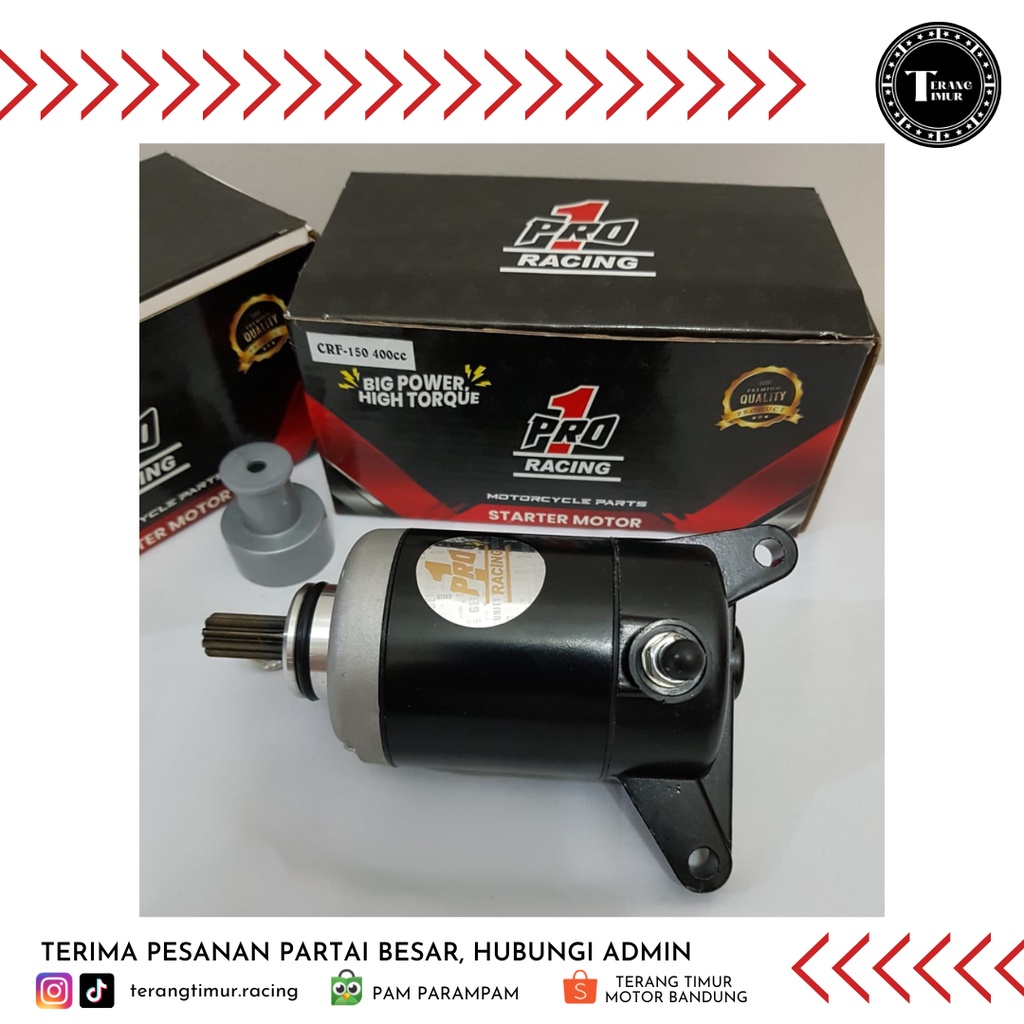 Jual Dinamo Stater CRF 150 Boreup 400cc PRO 1 Racing Alat Motor/Variasi ...