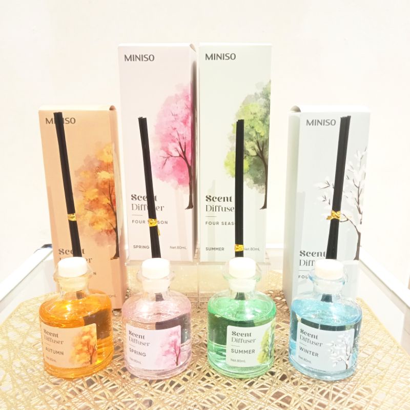 Jual MINISO FOUR SEASON SCENT DIFFUSER / PENGHARUM RUANGAN | Shopee ...