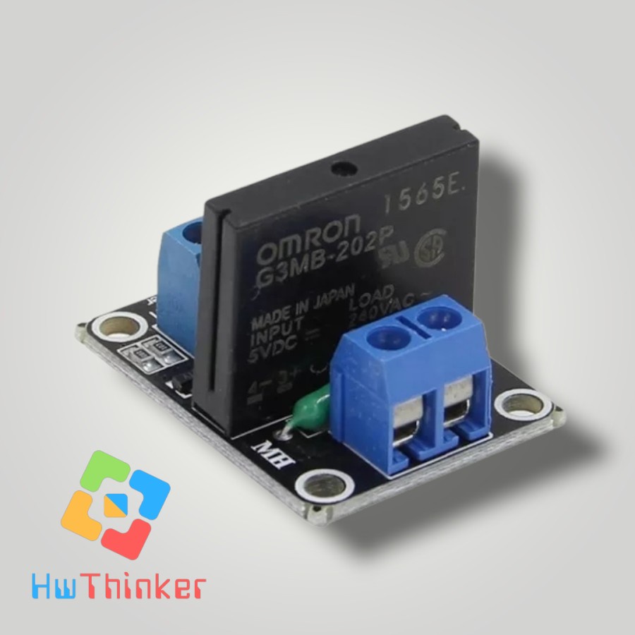 Jual SSR Solid State Relay 1 Ch 1Ch Channel Way 5V 12V 24V DC | Shopee ...