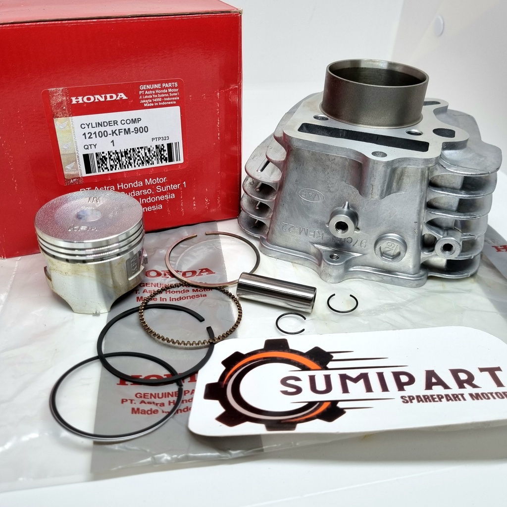 Jual KFM Supra Fit New Silinder Blok Cylinder Block Honda Motor Legenda ...