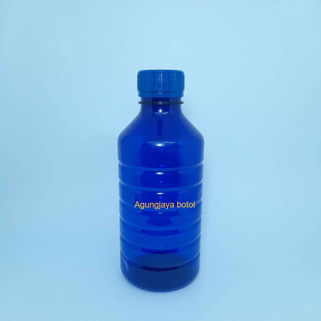 Jual Botol Pet 1 L PS Biru Tutup Segel Kecil / Botol Plastik / Botol ...