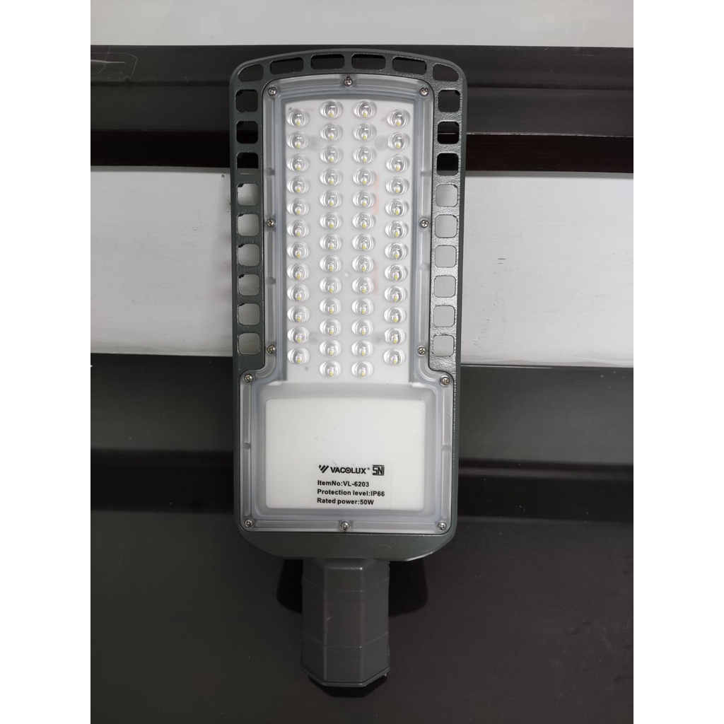 Jual LAMPU LED PJU 50 WATT VACOLUX / LAMPU SOROT JALAN / LAMPU PJU LED ...