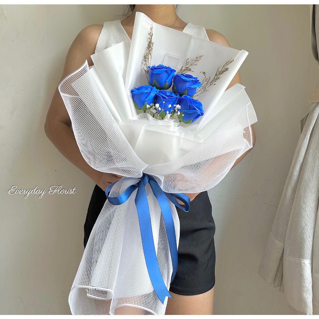 Jual KHUSUS PO VALENTINE Bucket Bunga Artificial PREMIUM / Buket Rose ...