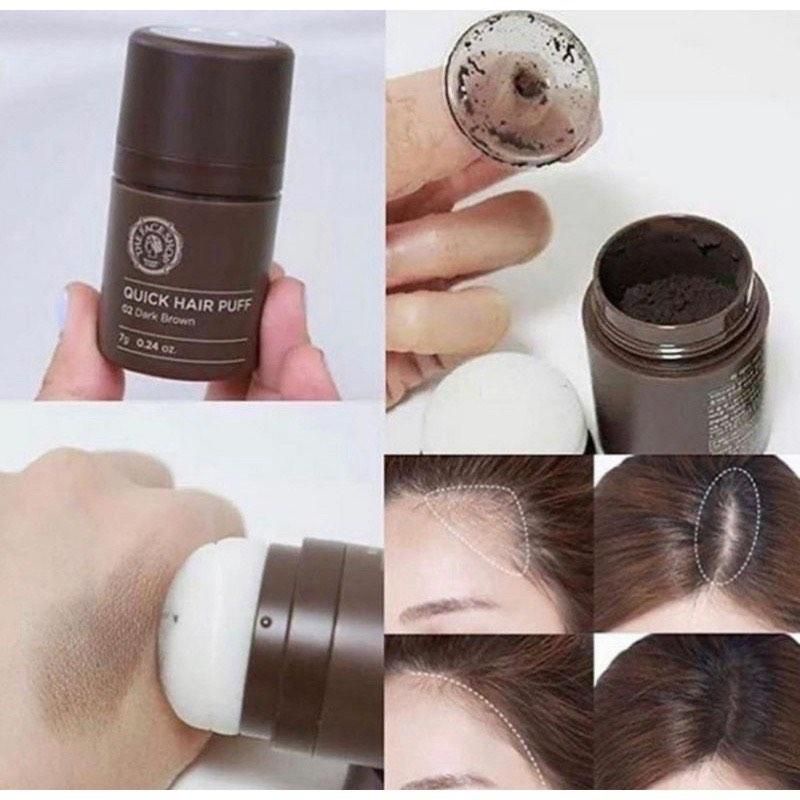 Jual THE FACE SHOP - Quick Hair Puff 7gr (Waterproof Hair Line Touch Up ...