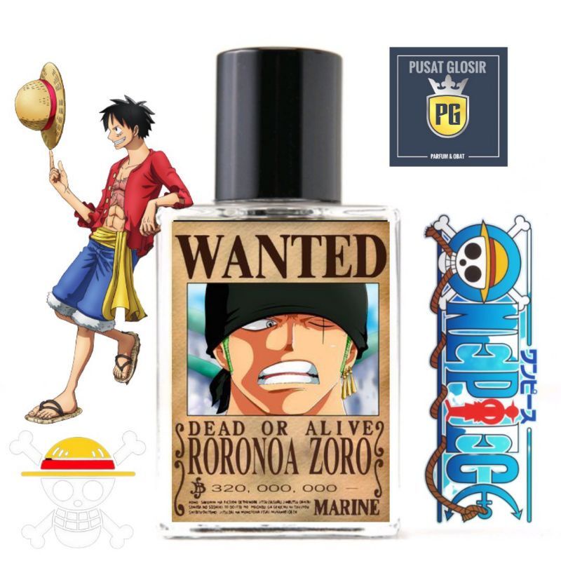 Jual One Piece Parfum of RORONOA ZORO Eau De Parfum Priaperfumes long ...