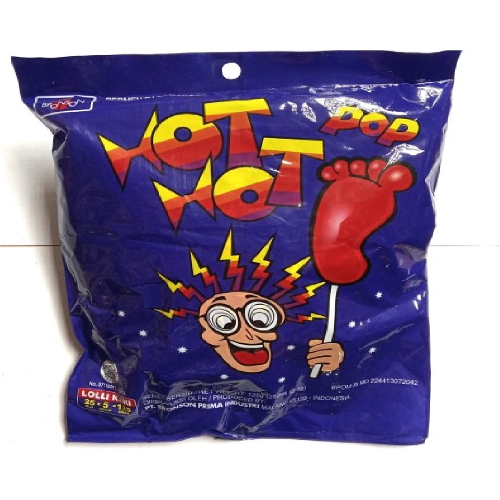 Jual Hot Hot Pop Permen Kaki PAK (isi 25 pcs) | Shopee Indonesia
