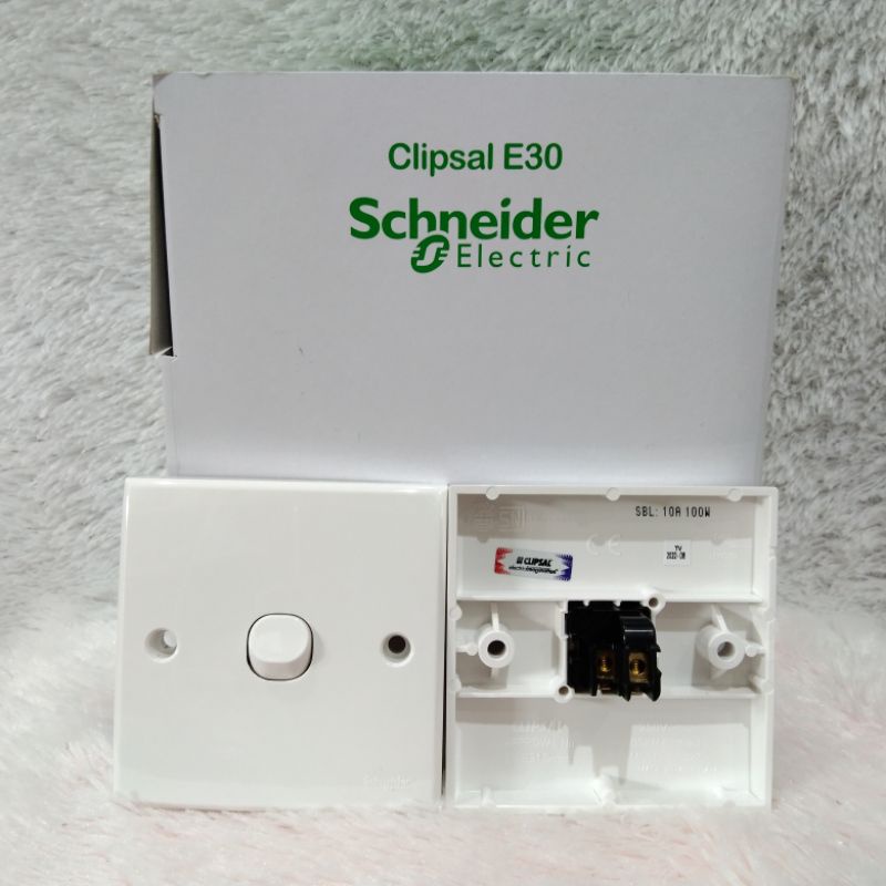 Jual schneider clipsal saklar lampu engkel tunggal | Shopee Indonesia