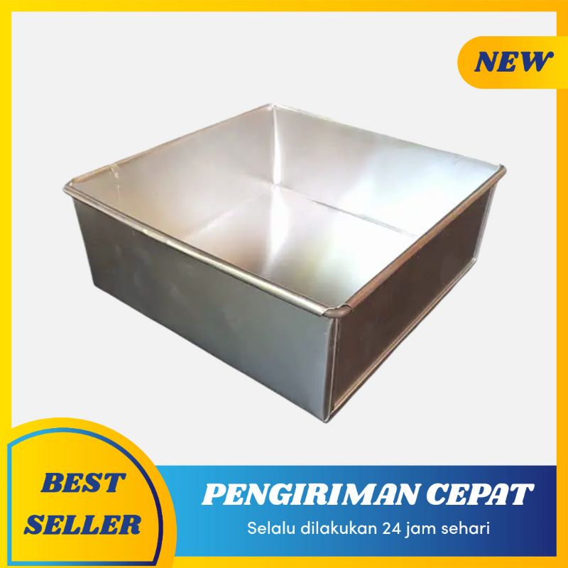 Jual Loyang kotak Persegi/Loyang Kue/Loyang Lapis Legit/Ukuran 18 20 22 ...