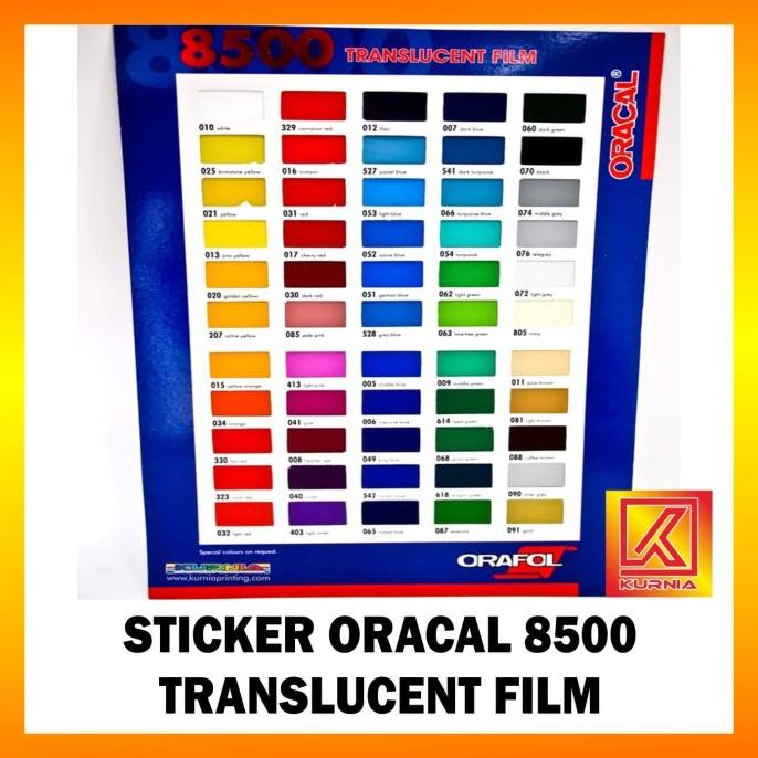 Jual STIKER ORACAL 8500 TRANSLUCENT FILM | Shopee Indonesia
