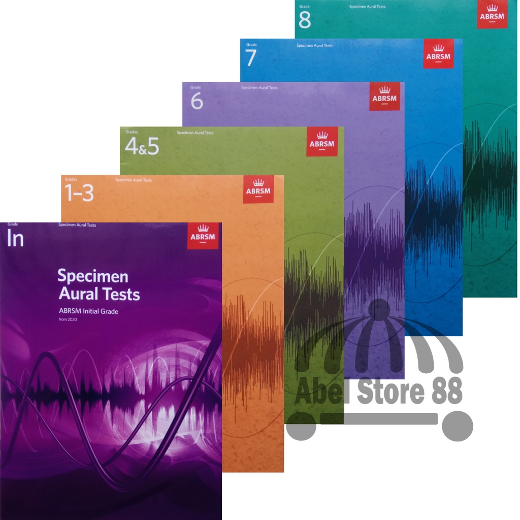 Jual Specimen Aural Tests Grade 1-3 / 4&5 / 6 / 7 / 8 Book Only No CD ...