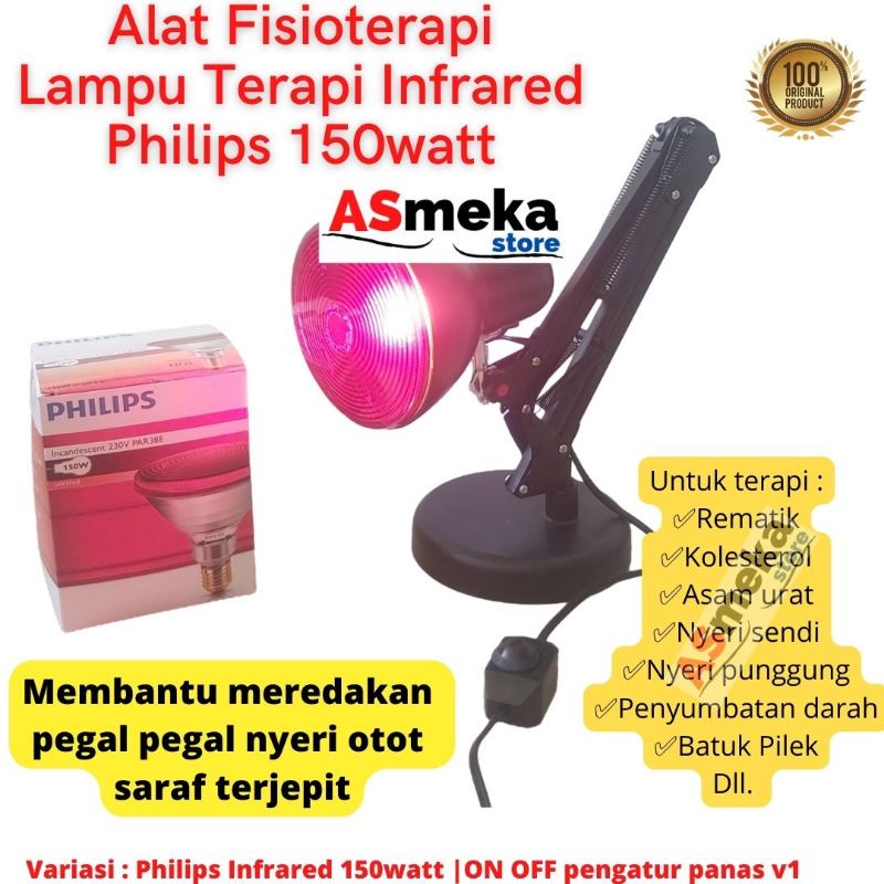 Jual PROMO ORI Philips Alat fisioterapi Lampu Terapi Infrared Philips ...