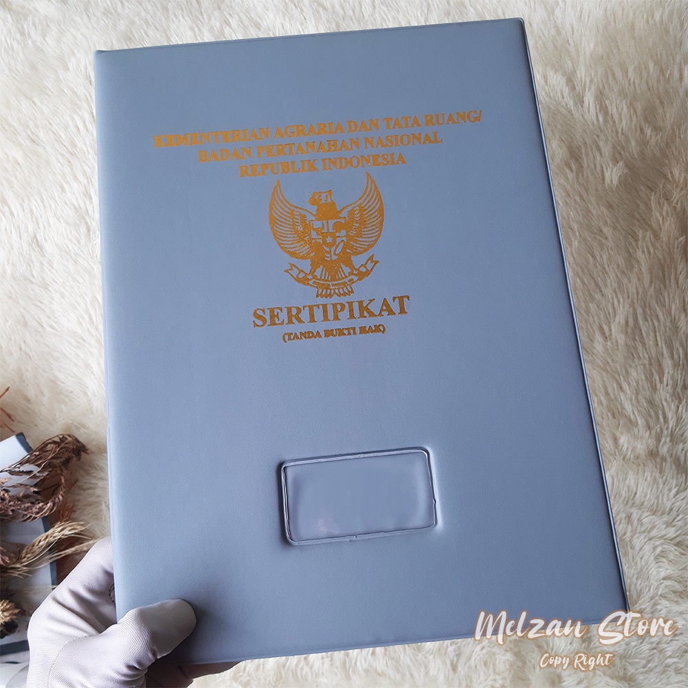 Jual Map sertifikat tanah / Sertipikat Tanah / map sampul sertifikat tanah / map sertipikat ...