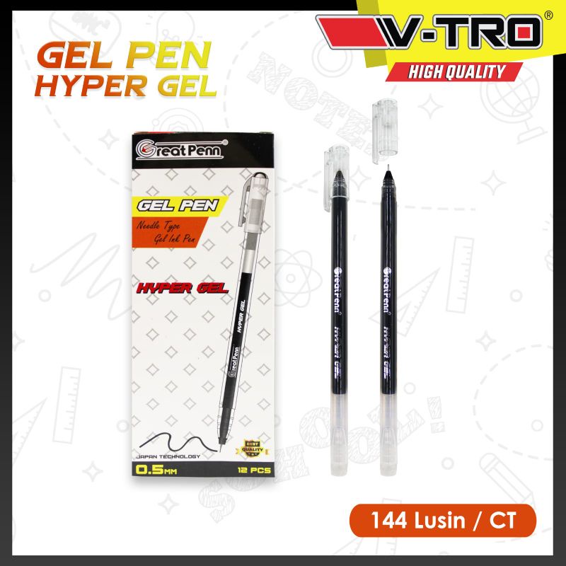 Jual SERBA MURAH Gel Pen New Jell Safari Brand / New Jell 0.4mm ...