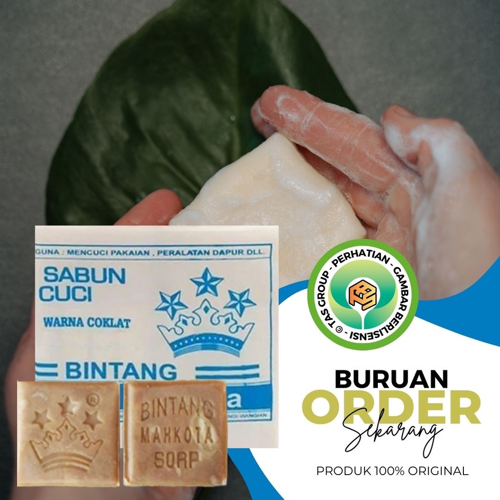 Jual Sabun Coklat Ajaib Bintang Mahkota Soap Super Premium - Sabun Cuci ...