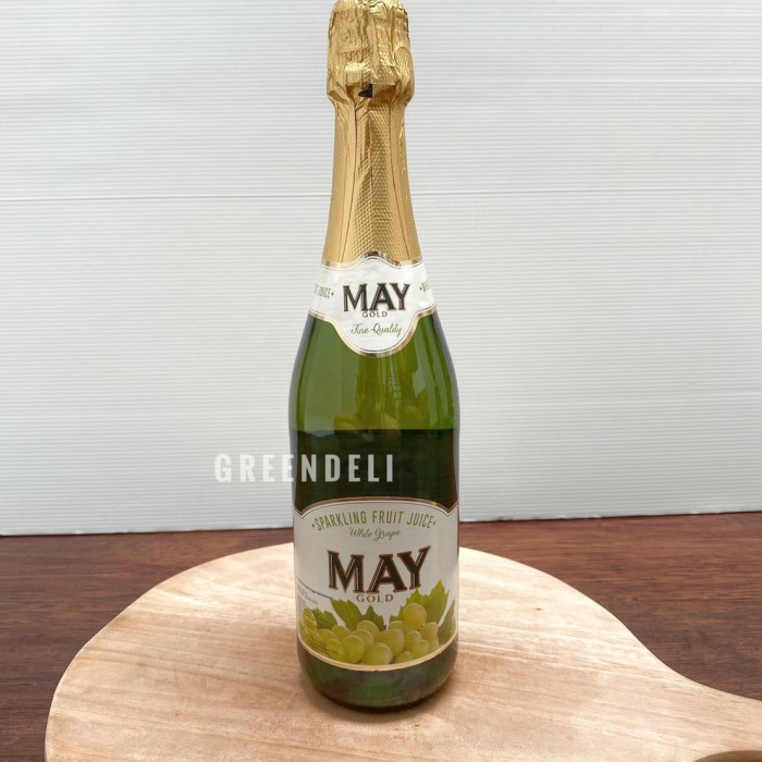 Jual May Sparkling White Grape Juice 750 ML | Shopee Indonesia
