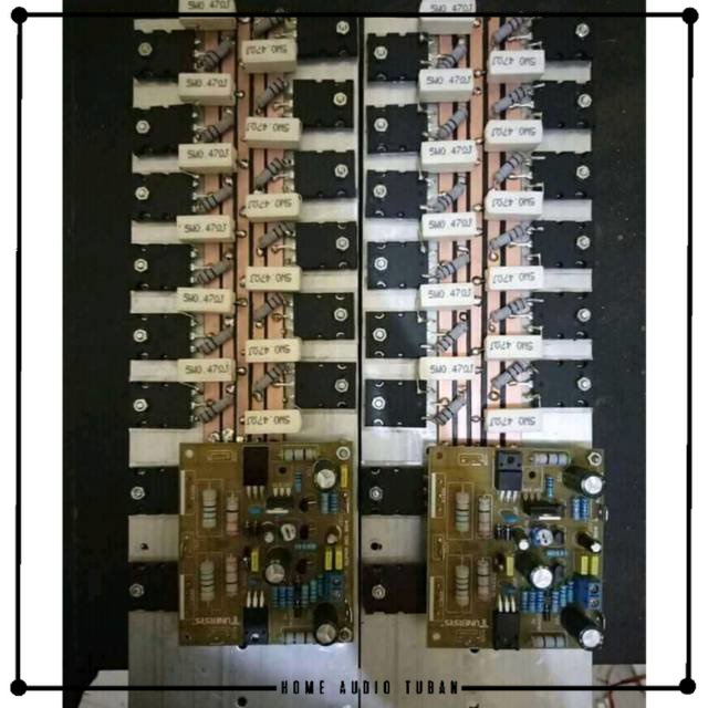 Jual KIT POWER AMPLIFIER SOCL 504 TEF PLUS TRANSISTOR FINAL ORIGINAL ...