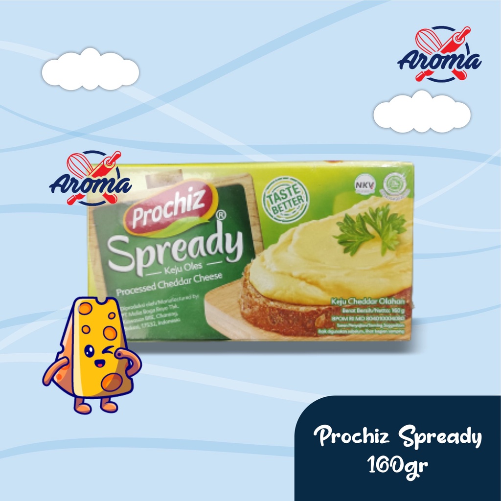 Jual Keju Prochiz Spready 160g | Shopee Indonesia
