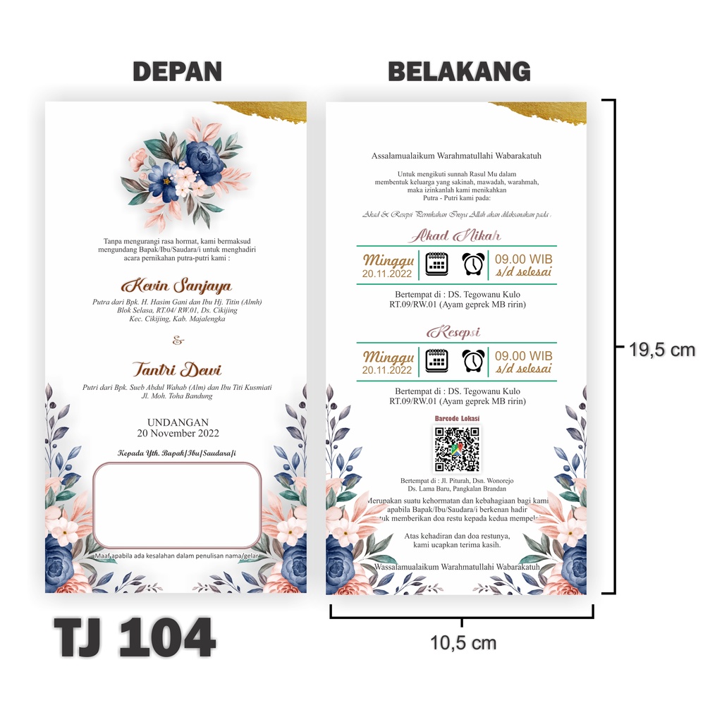 Jual UNDANGAN PERNIKAHAN, CUSTOM, CETAK UNDANGAN | Shopee Indonesia