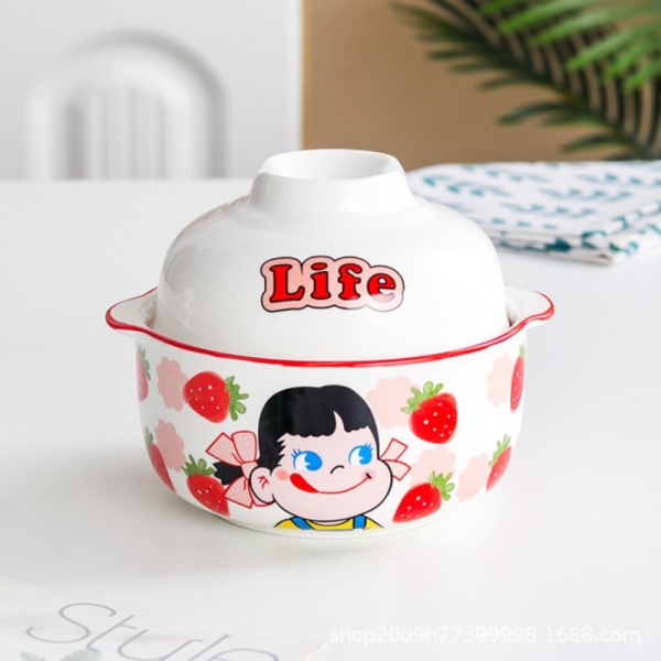 Jual Unik ARAMI Ceramic Cartoon Character Japanese Bowl Mangkok Keramik ...