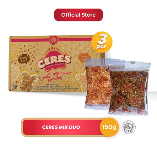 Jual Ceres Meises Mix Pack Choco Peanut & Cheese Milk 75g (3 x 2pcs ...