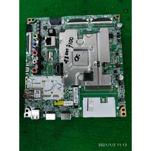 Jual MB - MAINBOARD - MOTHERBOARD - MOBO - MICOM - MODUL - MESIN TV LED SMART UHD LG 43UM7100PTA ...