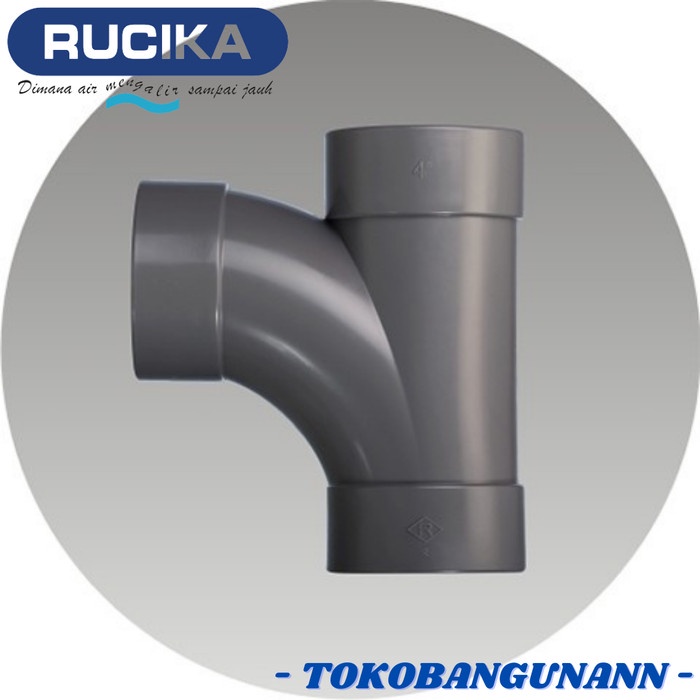 Jual Laku Sambungan Pipa Pvc Large Radius Tee ( D - Lt ) Te T Y Way ...