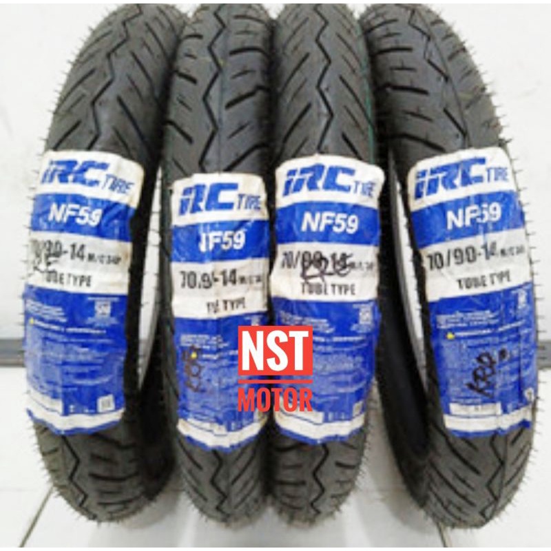 Jual Ban Luar IRC Matic 70/90 14 NR59 Ban Mio Fino Mio J Mio M3 Beat Original IRC | Shopee Indonesia