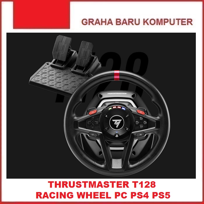 Jual Thrustmaster T128 Racing Steering Wheel PC PS4 PS5 | Shopee Indonesia