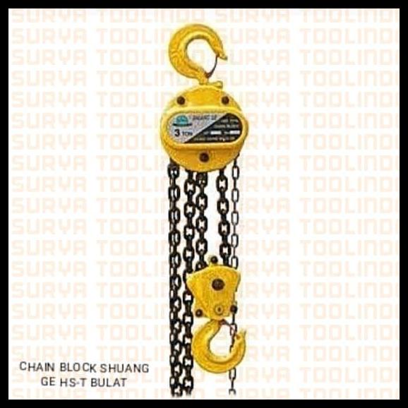 Jual Shuang Ge Chain Blok Hst / Takel / Katrol Angkat 3 Ton X 5 Meter ...